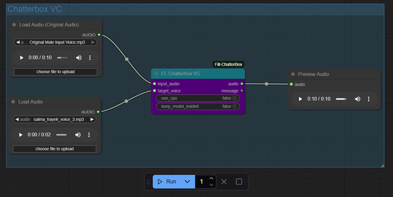 ChatterBox for ComfyUI: Text-to-Speech, Voice Cloning & Conversion ...